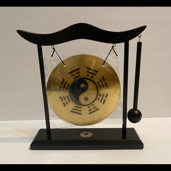 Accents | Zen Art Brass Feng Shui Desktop Gong Tai Chi | Poshmark